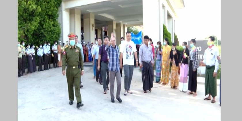 Peace Process: KNU/KNLA (PC)and DKBA Delegations left Nay Pyi Taw | Myanmar International TV